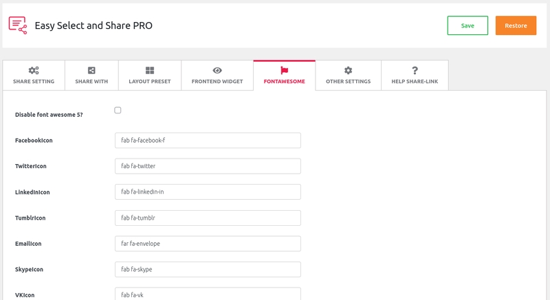 Easy Select and Share Pro by solwin | CodeCanyon